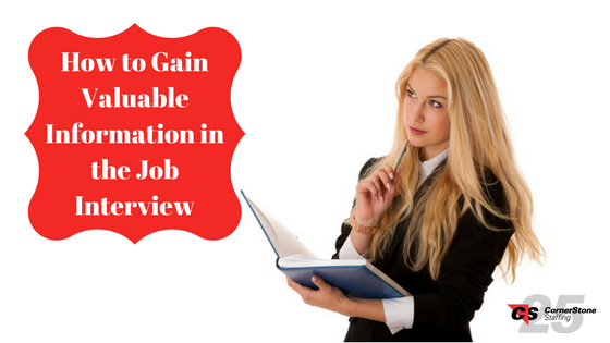 Interview Tips to Gain Information | Staffing Agencies Dallas TX
